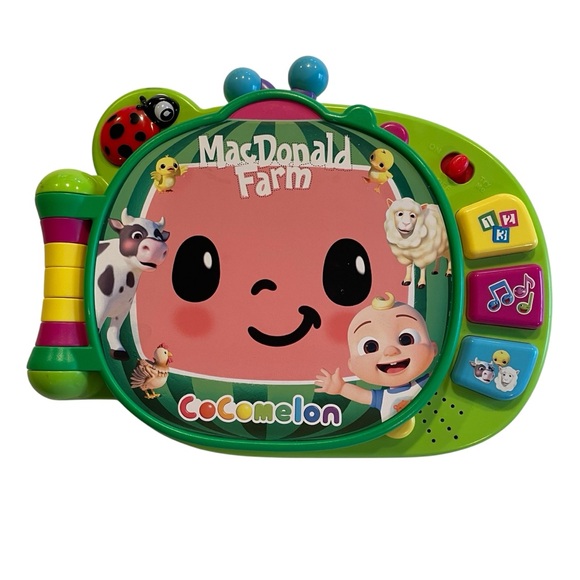 Toys | Cocomelon Macdonald Farm Electronic Learning Book County Animal ...